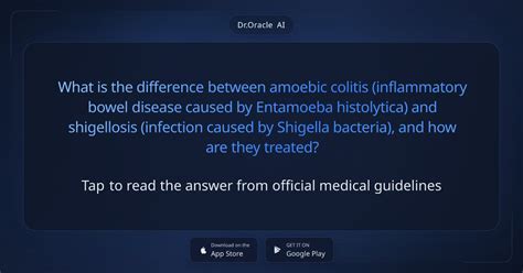 What Is The Difference Between Amoebic Colitis Inflammatory Bowel Disease Caused By Entamoeba