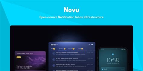 Novu Open Source Notification Inbox Infrastructure Made With Reactjs