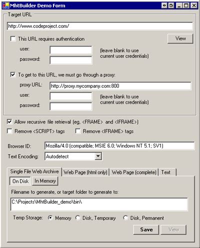 Convert Any To A MHTML Archive Using Native NET Code CodeProject