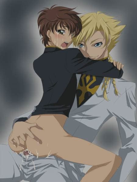 Rule 34 Code Geass Gino Weinberg Suzaku Kururugi Yaoi 648981
