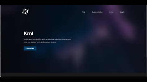 How To Get Krnl Executer And How To Load Scripts On It Youtube
