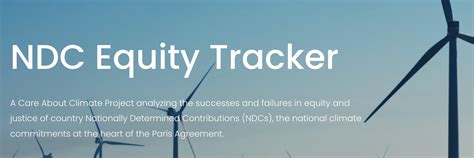 Ndc Equity Tracker — Earth Rising Foundation Ndc Equity Tracker — Earth Rising Foundation