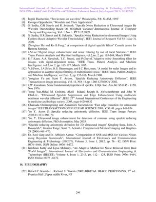 Speckle Noise Reduction From Medical Ultrasound Images Using Wavelet Thresh PDF