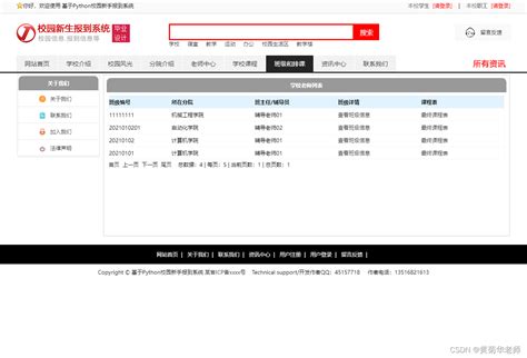基于pythondjango框架的毕业设计作品成品（5）校园新生报到系统设计与实现python绘制校园生活场景 Csdn博客