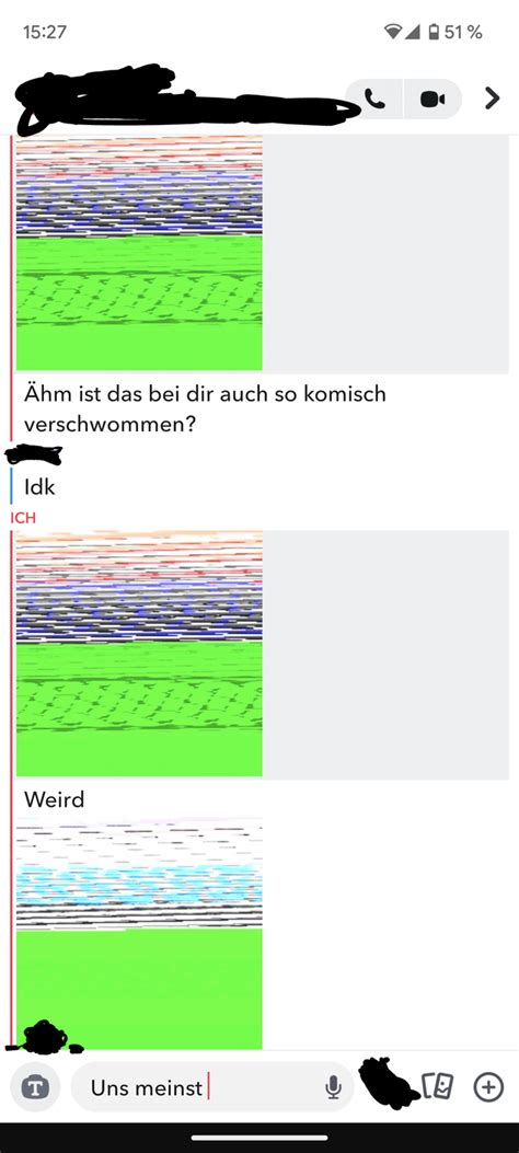 sticker turns into green mess help r snapchathelp