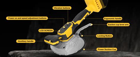 Tile Vibration Leveling Machine For Dewalt 20v Max Battery Cordless Tile Vibration Installation