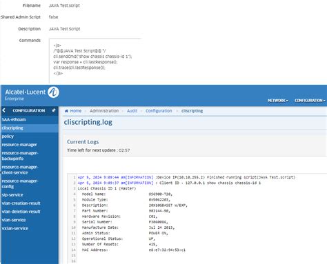 Help With Ov Cli Scripting And Javascript Network Management Forum