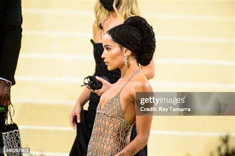 Actor Zoe Kravitz Attends The 2021 Met Gala Celebrating In America A