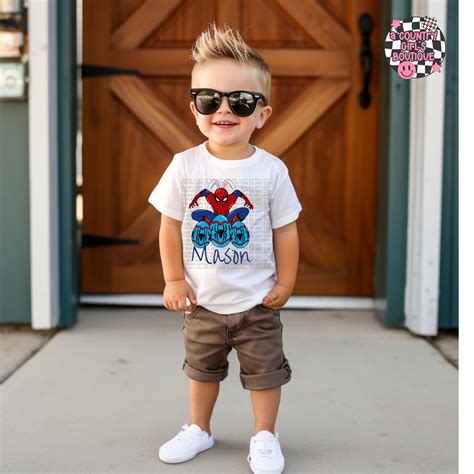 Personalized Spidey Easter A Country Girls Boutique