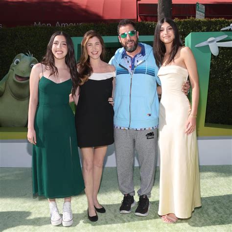 Adam Sandlers Wife And Daughters Shine At The Leo Premiere
