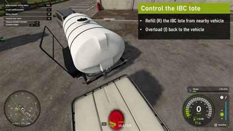 Refillable Ibc Tank V1010 Fs25 Mod Mod For Farming Simulator 25