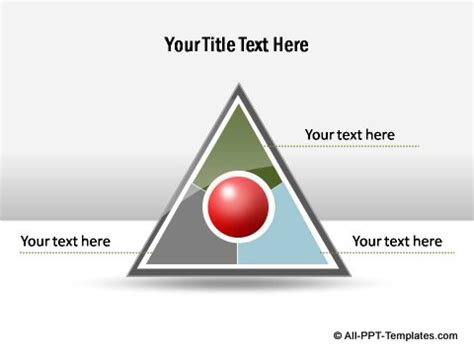 PowerPoint Triangle Diagram Set