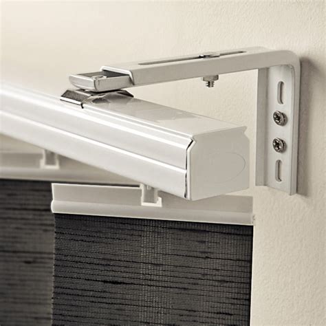 Madecostore Lot De 2 Déquerres De Fixation Murales Réglables Avec Déport 6 16cm Pour Store