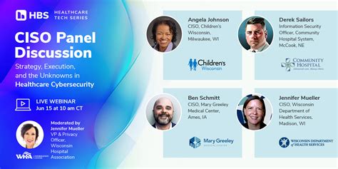 Ciso Panel Discussion Strategy Execution And The Unknowns In Healthcare Cybersecurity Hbs