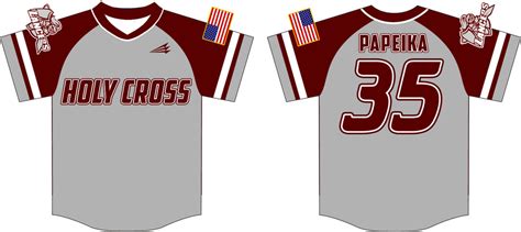 Holy Cross High School Lancers Custom Baseball Jerseys