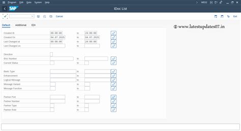 We02 Display And Analyze Idocs In Sap Tcode Of The Day
