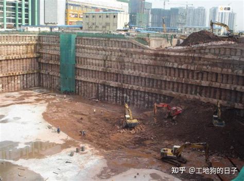 走进土木工程深基坑究竟是个什么坑领略壮观的深基坑基建狂魔 知乎