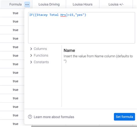 Why Does Formula Column Say True Special Workflows And Use Cases Monday Community Forum
