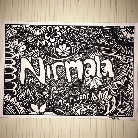 Doodle Name Create Your Own Custom Doodle Name Art