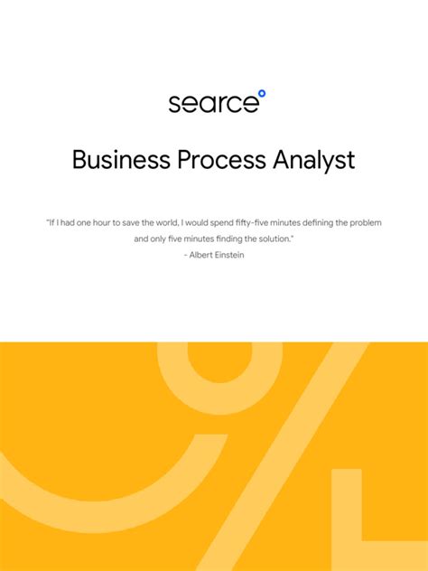 Business Process Analyst | PDF | Business | Cognitive Science