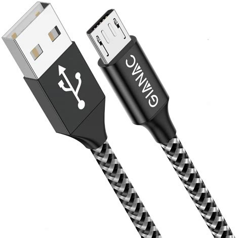 Kabel Gianac USB MicroUSB Typ B M Wielokolorowy Sklep Opinie Cena W Allegro