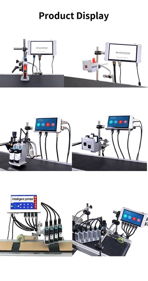 Btmark Industrial Batch Coding Machine Automatic Inkjet Printer