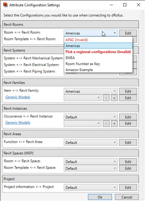 Invalid Attribute Configurations Error