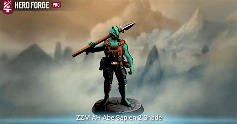 Zzm Ah Abe Sapien 2 Shade Made With Hero Forge