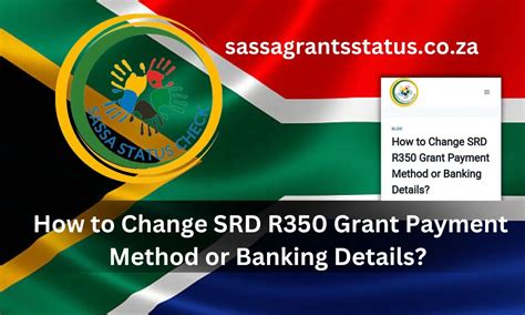 SASSA Change Banking Details For R