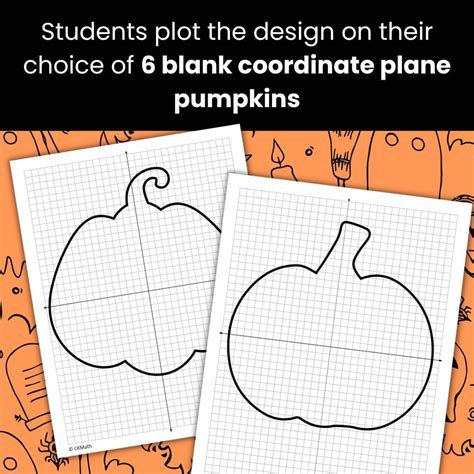 Halloween Transformations On The Coordinate Plane Jack O Lantern