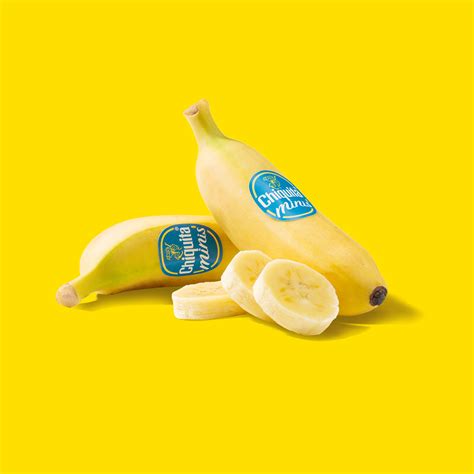 Chiquita Minis Bananen Klein Aromatisch Und Süß Chiquita Frische