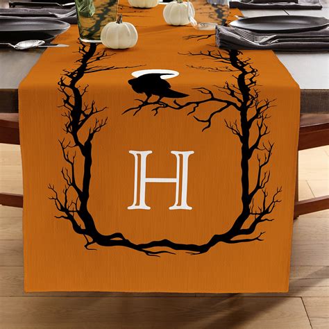 Raven Initial Table Runner At