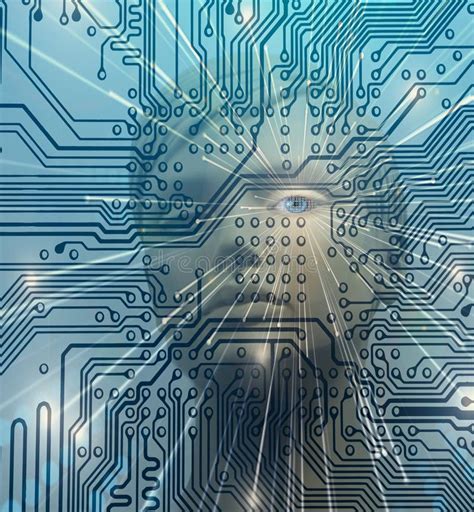 AI Artificial Intelligence Humanoid Binary Code Concept Stock Photo Image Of Circuit Concept