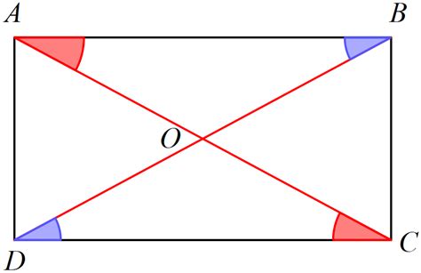 state true or false the diagonals of a rectangle bisects each