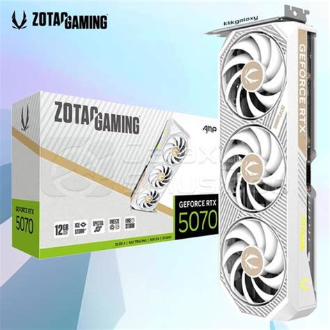Promo Zotac Geforce Rtx 5070 Amp White 12gb Gddr7 Vga Rtx5070 Ddr7 Blackwell Motherboard Cicil