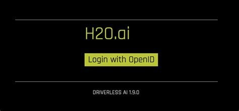 OpenID Connect Authentication Examples Using Driverless AI 1 11 1 1
