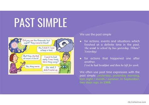 Past Simple Rules And Exercises Gr English ESL Powerpoints