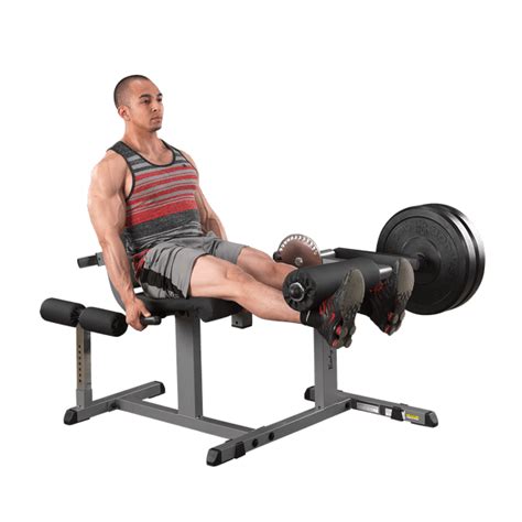 Body Solid Leg Extension And Curl Machine Thigh Trainer Quad