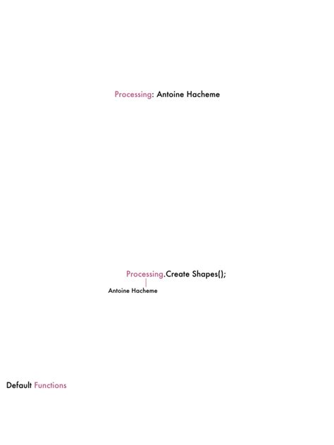 Processing Shapes Animations Interactions Pdf Shape Computer Programming