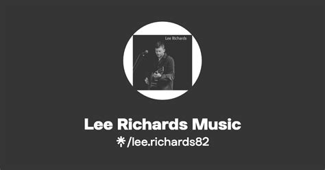 lee richards music instagram facebook linktree