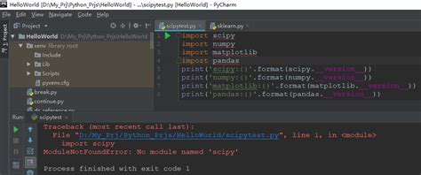 PyCharm无法找到已安装的Python类库的解决方法 燕清扬 博客园