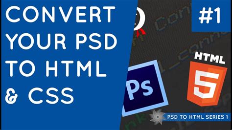 PSD To HTML CSS Series Unresponsive Introduction YouTube
