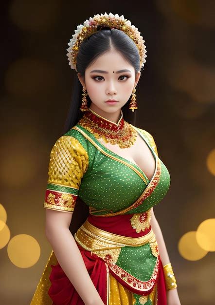 Premium Ai Image Portrait Of Beautiful Asian Woman Wearing