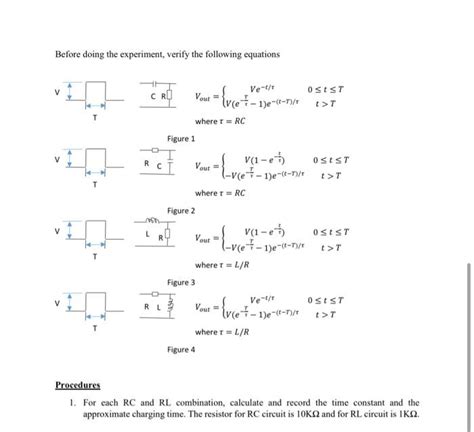 Solved Help Me Verify The Equations The Resistor For RC Chegg Com