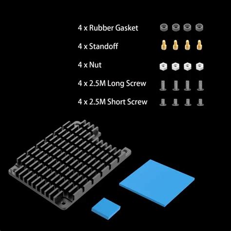 heatsink kits for cm4 motherboard raspberry pi compute module