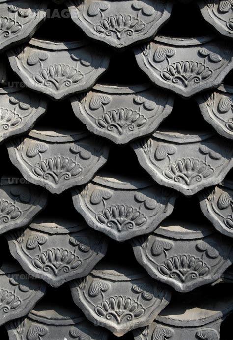 한국의 전통 문양의 기와 세로 패턴 인테리어 유토이미지 상세페이지 베이직샵 사진 20312985