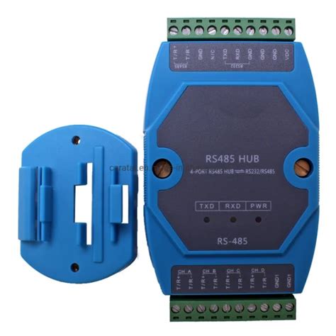 Active RS485 Hub RS232 RS485 To 4 Port RS485 Converter Hub Active RS232 RS485 To 4 Port RS485