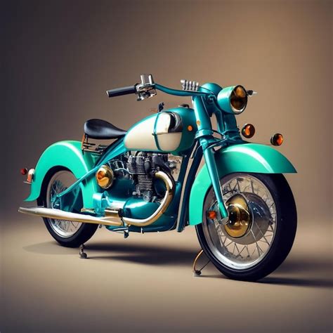 Premium Ai Image Classic Bike