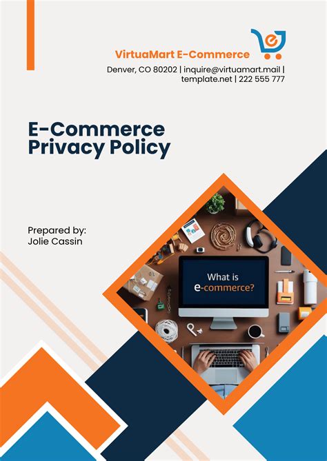 Free E Commerce Return And Refund Policy Template Edit Online And Download