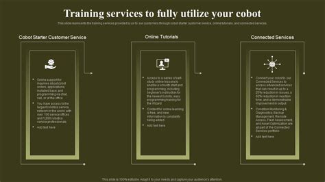 Revolutionizing Human Machine Collaboration Cobots Training Services To Fully Utilize Your Cobot